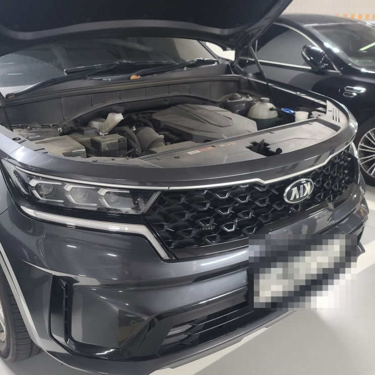 4세대 쏘렌토 MQ4 배터리 방전으로 AGM80밧데리 교체 : 네이버 블로그