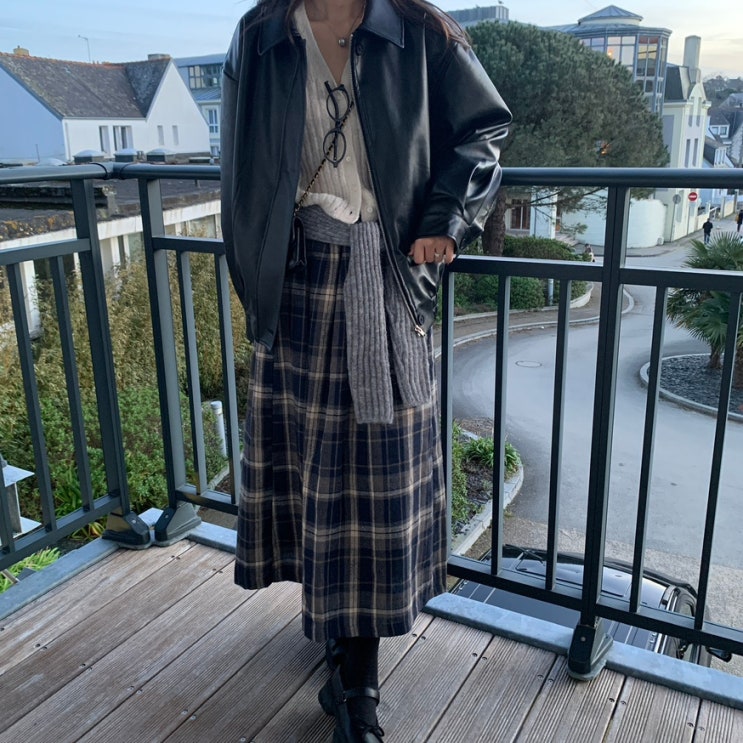 Jclassy 봄 신상) 체크 롱스커트, 플리츠스커트 2컬러 (플레어 핏, 전체 밴딩) 할인가 OPEN! : 네이버 블로그