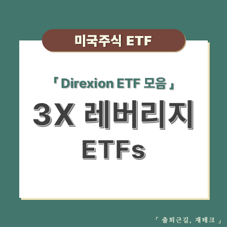 3배 레버리지 ETF 전문 운용사, 디렉시온 대표 시리즈 소개 (SOXL, SPXL, FAS, TECL, TNA) : 네이버 블로그