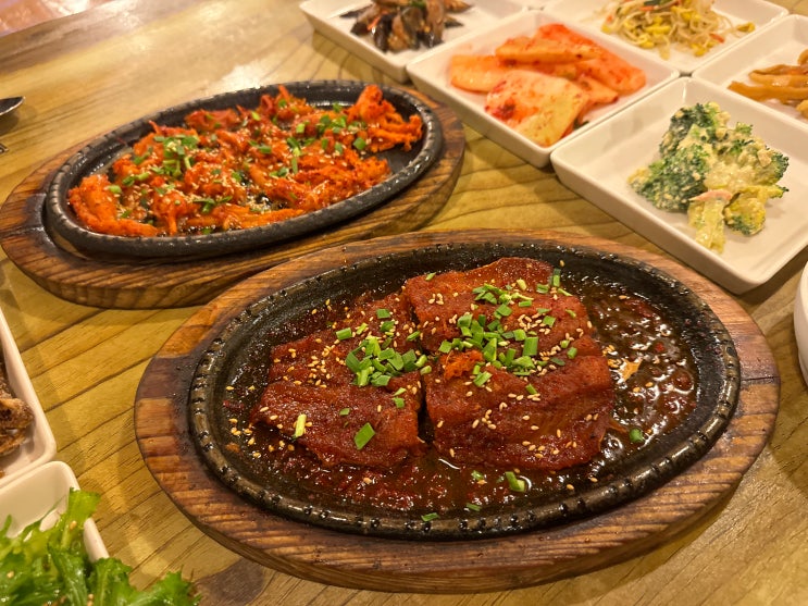 경기도 안성 죽산 맛집, 솔향기 더덕 황태 산채정식 추천 : 네이버 블로그