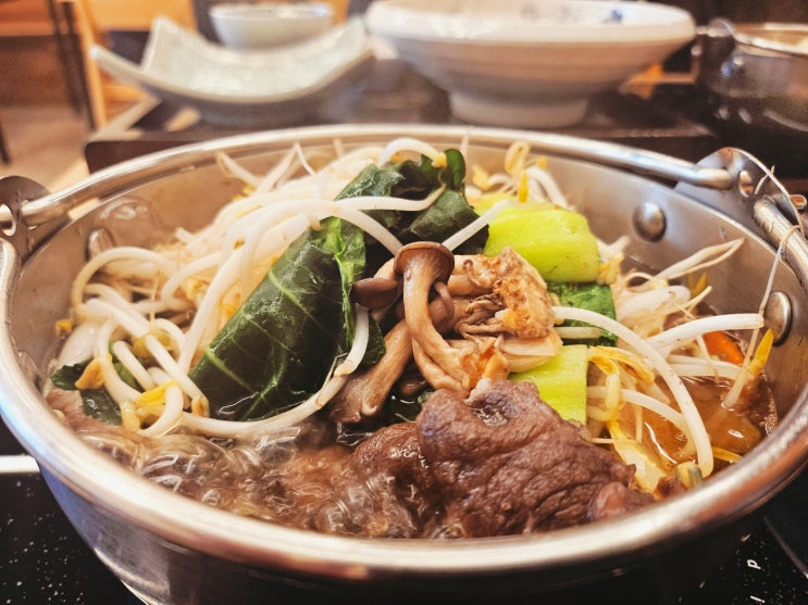 상봉역 맛집 1인 혼밥 청담동샤브 내돈내산 후기 네이버 블로그