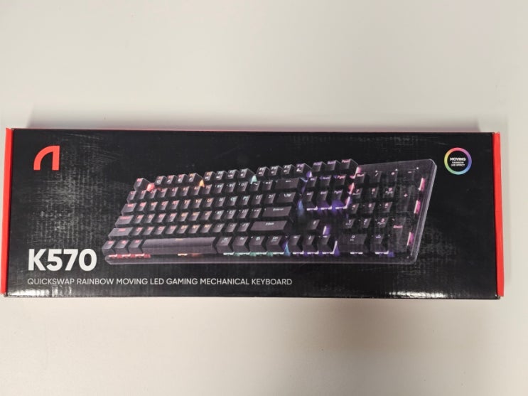 가성비 최고의 선택, 앱코 K570 기계식 키보드 리뷰(fn 기능 설정추가) : 네이버 블로그