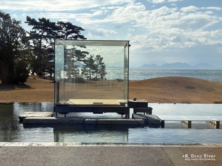 베네세 하우스 파크, 셔틀버스, 스기모토 히로시 갤러리 시간의 회랑 Time corridors Naoshima Kagawa ...