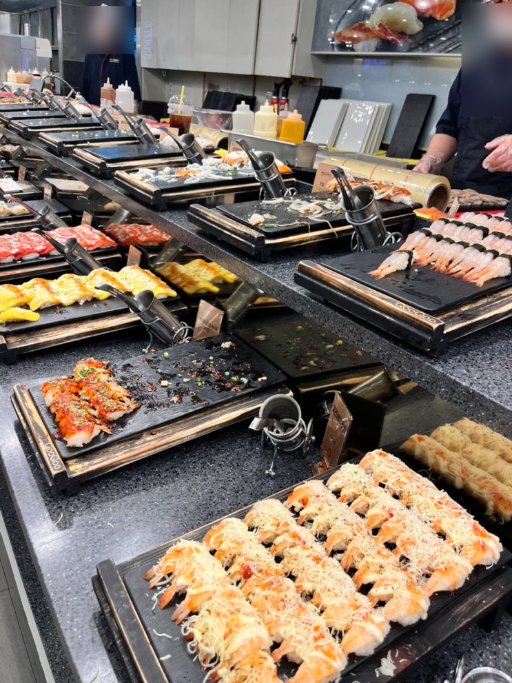 [부평시장맛집] 쿠우쿠우 부평점 내돈내산 주말디너 구슬아이스크림 초밥 : 네이버 블로그