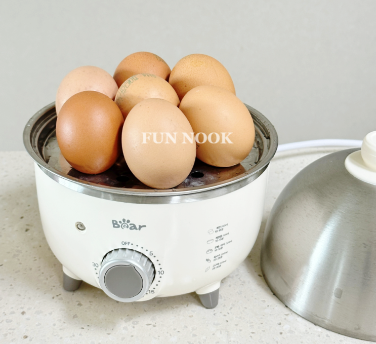 계란삶는기계 완숙 반숙 굽는 타이머 시간 : 네이버 블로그