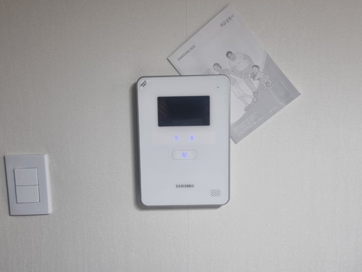 고양 덕양구 화정동 별빛마을9단지아파트 삼성 비디오폰 SHT-3615 교체 설치 : 네이버 블로그