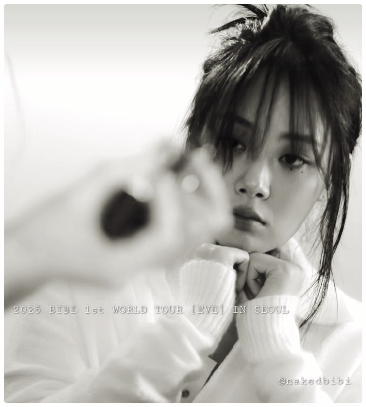 2025 비비 콘서트 BIBI 1ST WORLD TOUR 《EVE》 IN SEOUL 티켓팅 예매 및 올림픽공원 올림픽홀 좌석 ...