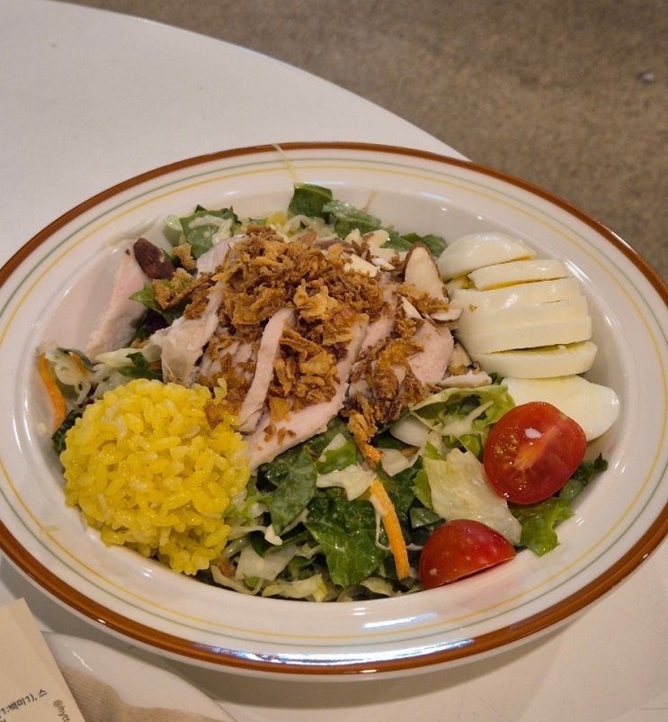 내돈내산 송도 인천대입구역 타임스페이스맛집 브런치 히테샐러드카페 : 네이버 블로그