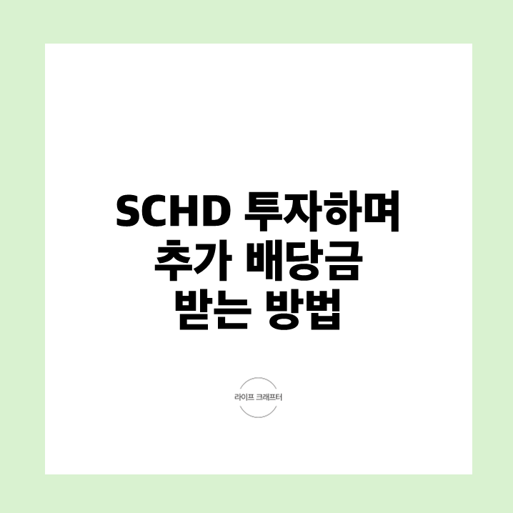 SCHD 2000주 보유한 투자자의 2025년 투자 전략(SCHD 배당락일) : 네이버 블로그
