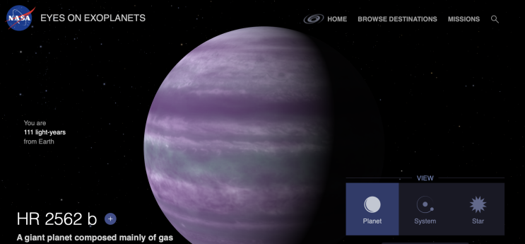 가장 큰 행성 HR 2562 B : 네이버 블로그