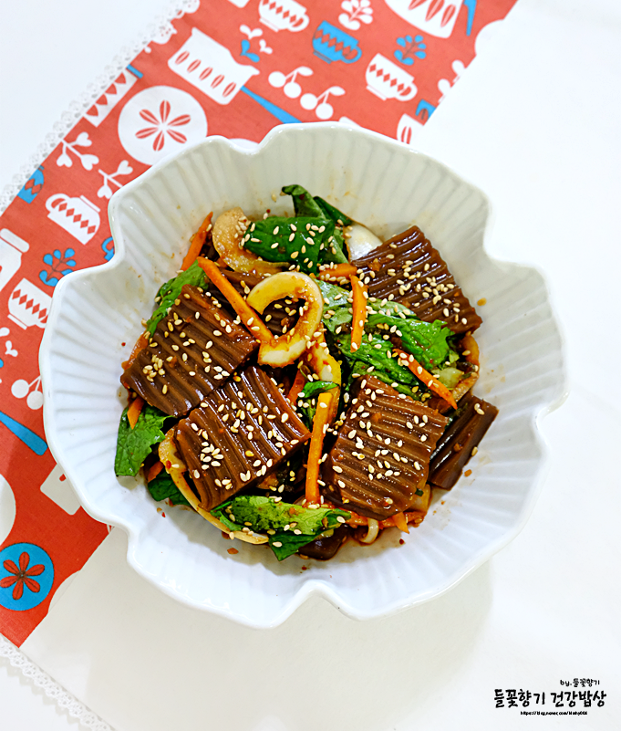 도토리묵무침 양념장 도토리묵 간단 양념장 만들기 : 네이버 블로그