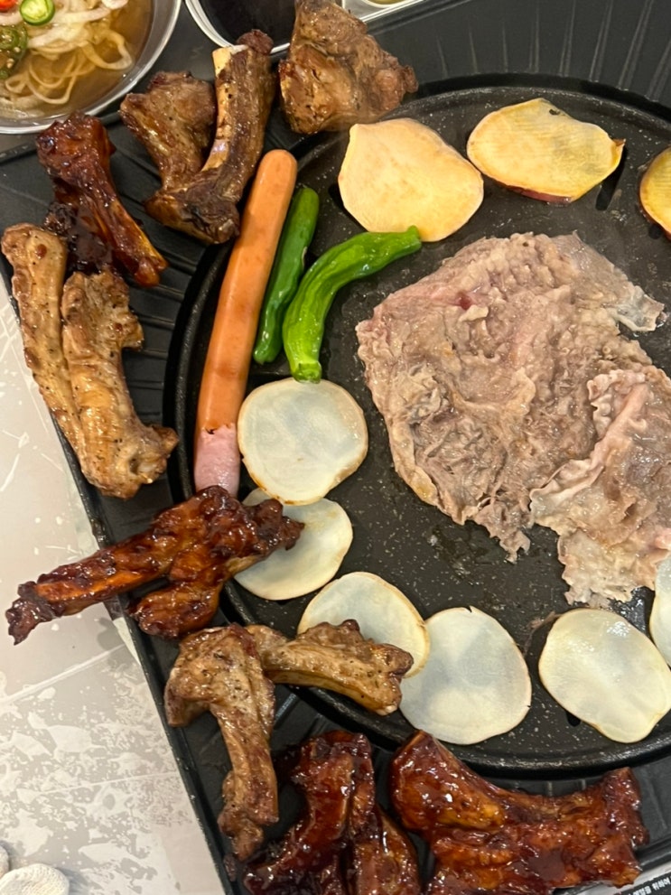 사상 쪽갈비 우삼겹을 함께 맛볼 수 있는 곳 신화쪽갈비 : 네이버 블로그