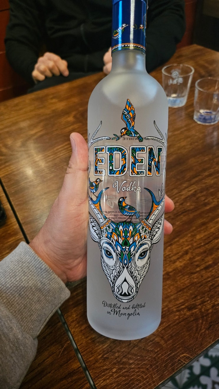 몽골 지인 추천 에덴 보드카 EDEN VODKA 쇼핑 맛 특징 : 네이버 블로그