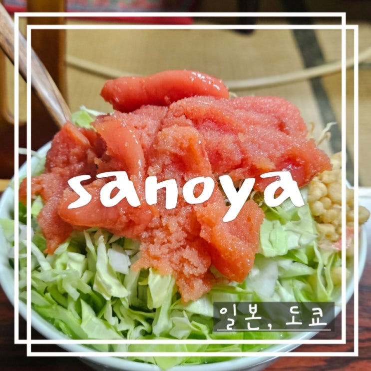 일본 도쿄 닌교초역 현지인 철판요리 몬자야끼 맛집 사노야 (Sanoya) : 네이버 블로그