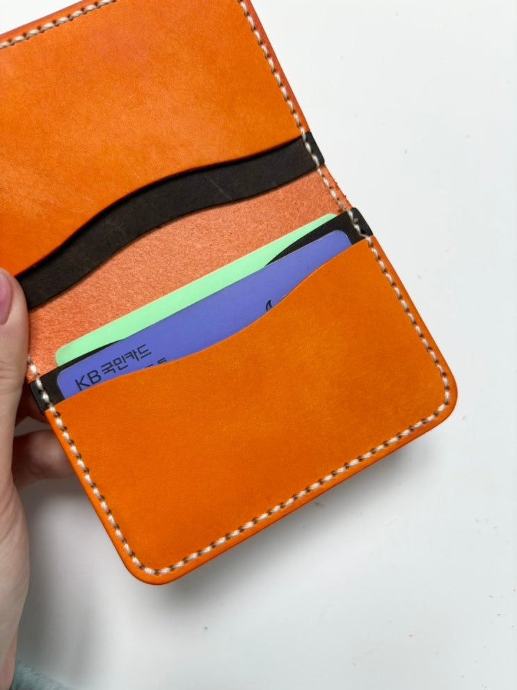 홈취미 가죽공예 대한피혁 카드지갑 만들기 DIY추천 : 네이버 블로그