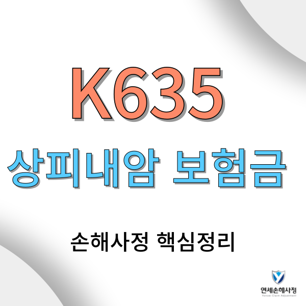 질병코드 K635 청구 가능한 보험금 총정리 : 네이버 블로그