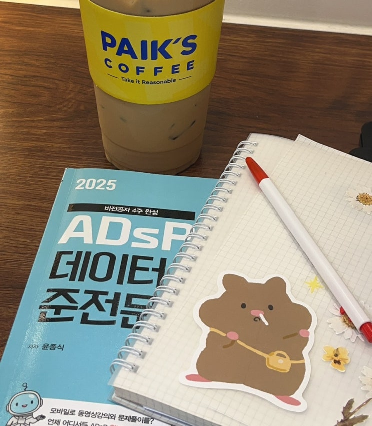 [제44회 ADsP 데이터 분석 준전문가 시험후기] ADsP민트책공부후기/20240222 : 네이버 블로그