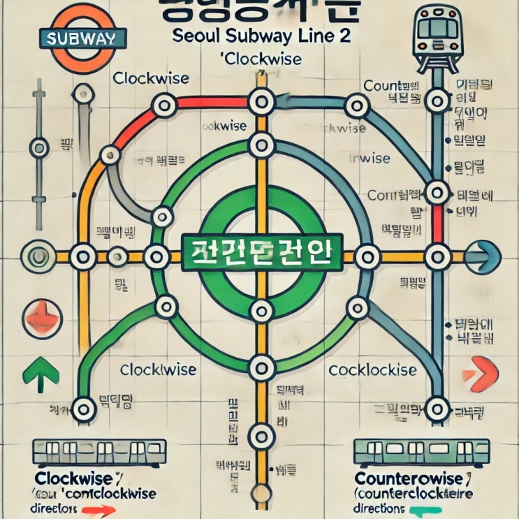 지하철 내선 외선 뜻 영어 표현 : 네이버 블로그