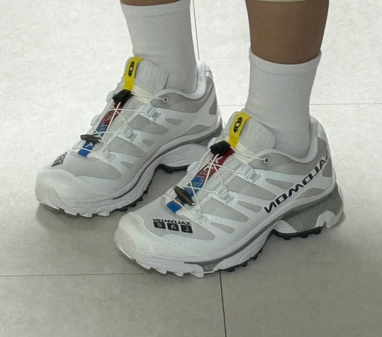 [살로몬 운동화/발편한신발추천/XT-4 OG 화이트 에보니 루나 락/구입•착용후기] : 네이버 블로그