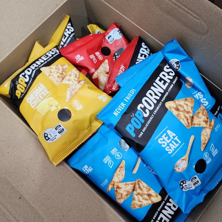 코스트코 추천템 미국과자 팝코너스 Pop corners 내돈내산 후기 : 네이버 블로그