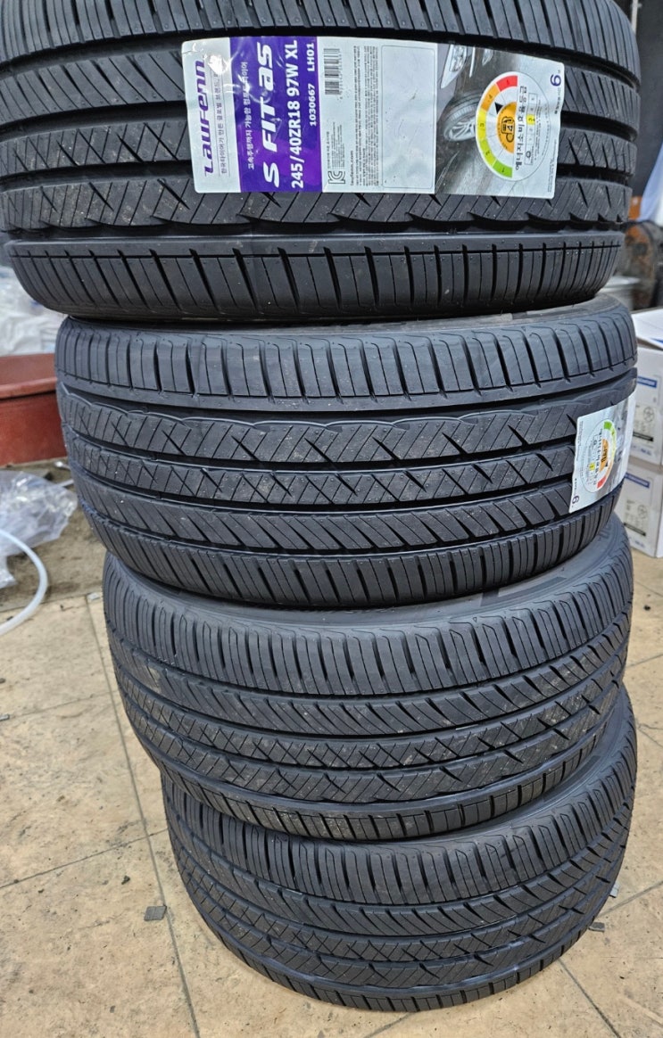한국타이어 라우펜 S FIT AS LH01 245/40R18 테스트 후기 : 네이버 블로그