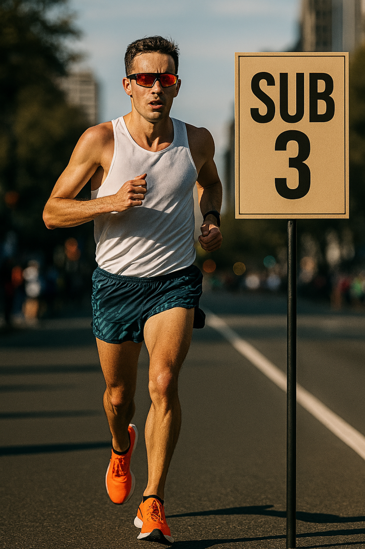 아마추어 꿈에 기록 마라톤 서브3 뜻, sub3 훈련 방법 : 네이버 블로그
