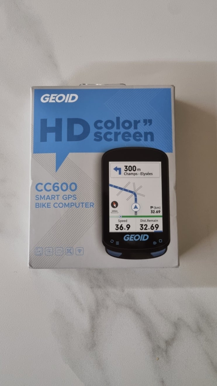 GEOID CC600 지오이드 CC600자전거 내비 속도계(개봉기)-내돈내산 : 네이버 블로그