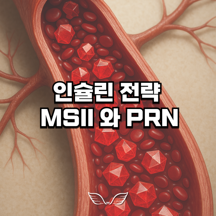인슐린 전략 MSII PRN 기저 인슐린 Basal dose 핵심 역할 : 네이버 블로그