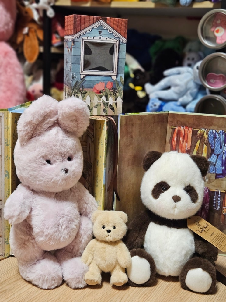 최고의 핸드메이드 인형!테디테일즈 레나베어,레나버니,레나판다 리뷰,할인,크기 : 네이버 블로그