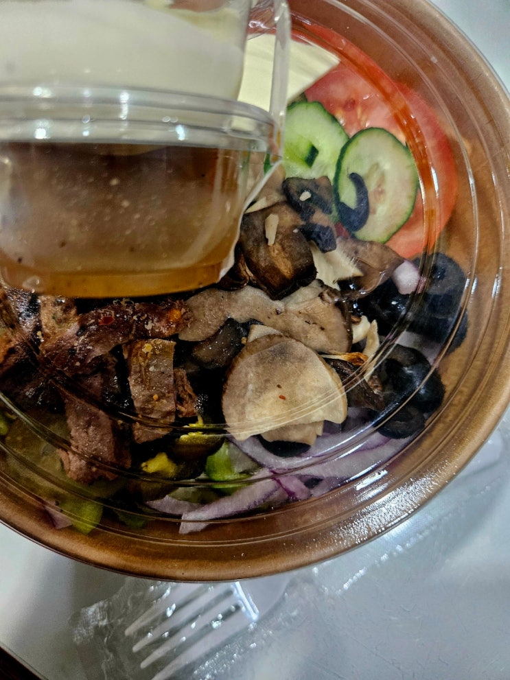 써브웨이 호평점 안창비프앤머쉬룸샐러드 썹픽! : 네이버 블로그