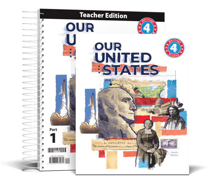 4th Grade Heritage Studies, 4th ed. | Take a Tour of the United States ...