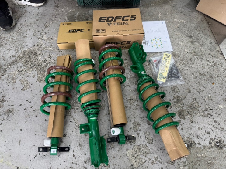 경남 부산 테인 staz 스타즈 일체형 쇼바 EDFC 5 차속 속도 신호 연결 (mx5 싼타페 출렁거림, ka4 카니발 하이리무진 멀미 해방) : 네이버 블로그