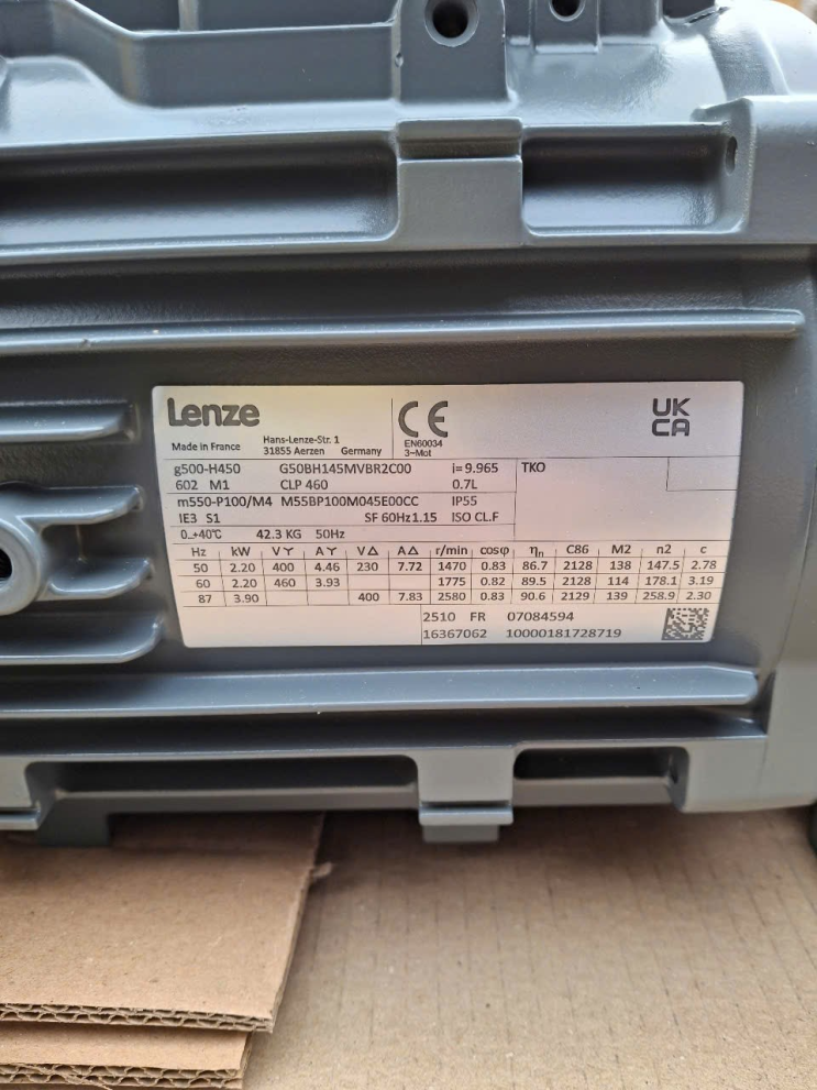 Lenze Motor - 고효율 기어드모터 | IP55 2.2kW 산업 자동화 구동 모터 [전문 수입] : 네이버 블로그