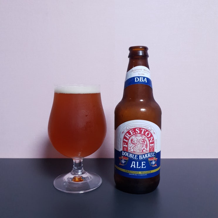 파이어스톤워커 더블 배럴 에일(Double Barrel Ale) 시음기 : 네이버 블로그