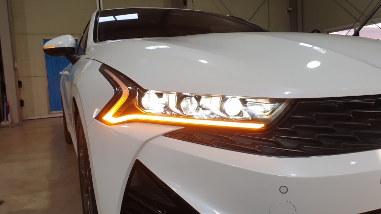 K5 DL3 오토공조기 작업과 스타일옵션, LED라이트, 테일램프 장착 : 네이버 블로그