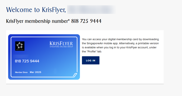 KrisFlyer 크리스플라이어 추천인 코드 : 네이버 블로그