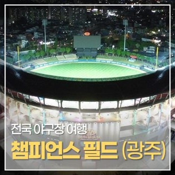 [야구장 여행] 광주 기아타이거즈 챔필, 챔피언스필드 응원특별석 121구역 (with 크림새우 & 칠리닭강정) : 네이버 블로그