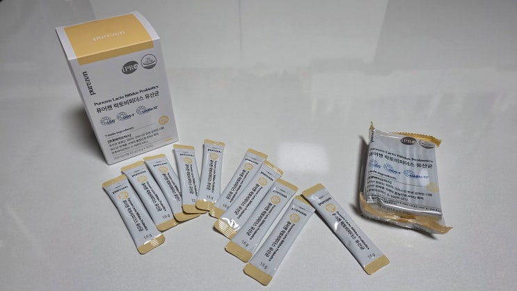 100억CFU 특허균주3종 퓨어젠 락토비피더스 유산균분말 : 네이버 블로그