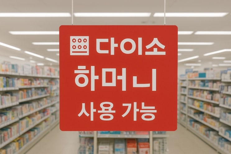 하남산곡점 다이소 방문기 민생지원금 하머니 사용 가능한 알뜰 쇼핑 명소 : 네이버 블로그