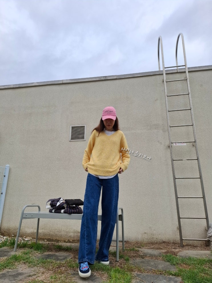 사선절개와이드데님 핏예쁜청바지 샵에서 1등 청바지에요 : 네이버 블로그