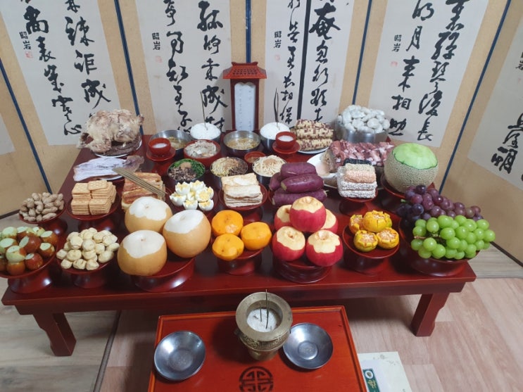 추석 차례 : 네이버 블로그