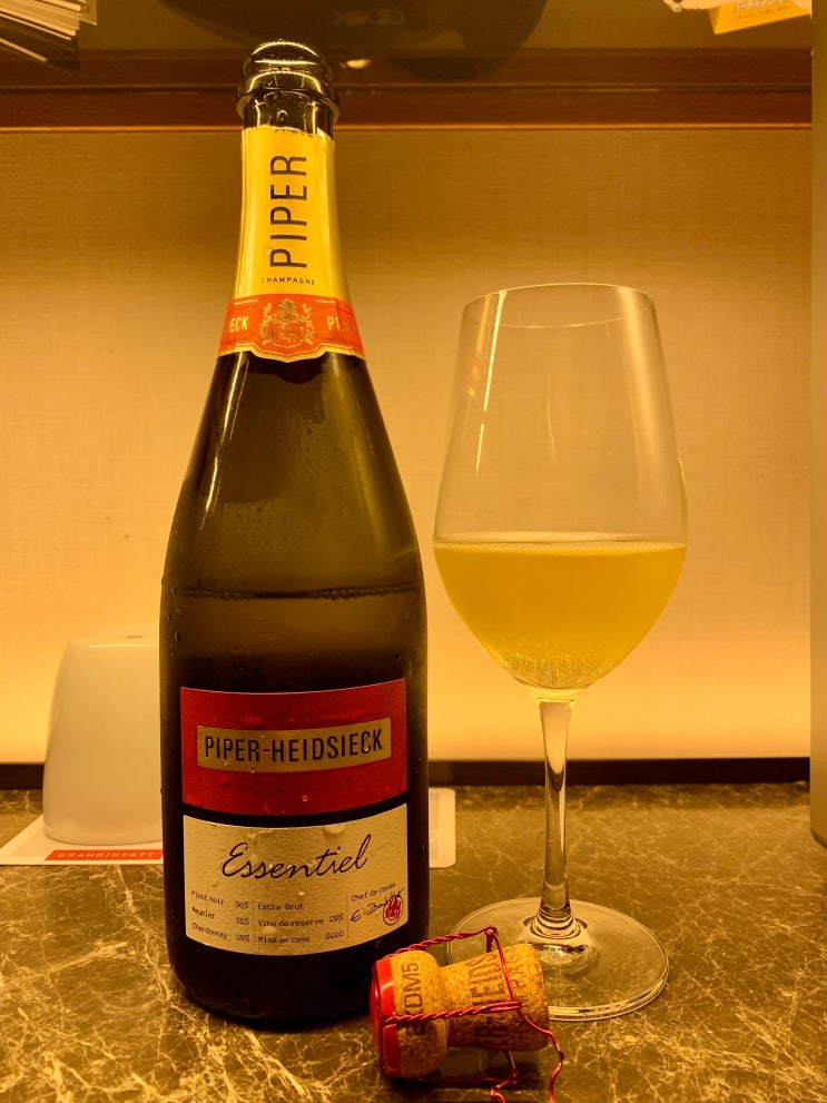 파이퍼-하이직, 에센셜 엑스트라 브륏 NV (Piper-Heidsieck, Essentiel Extra Brut NV ...
