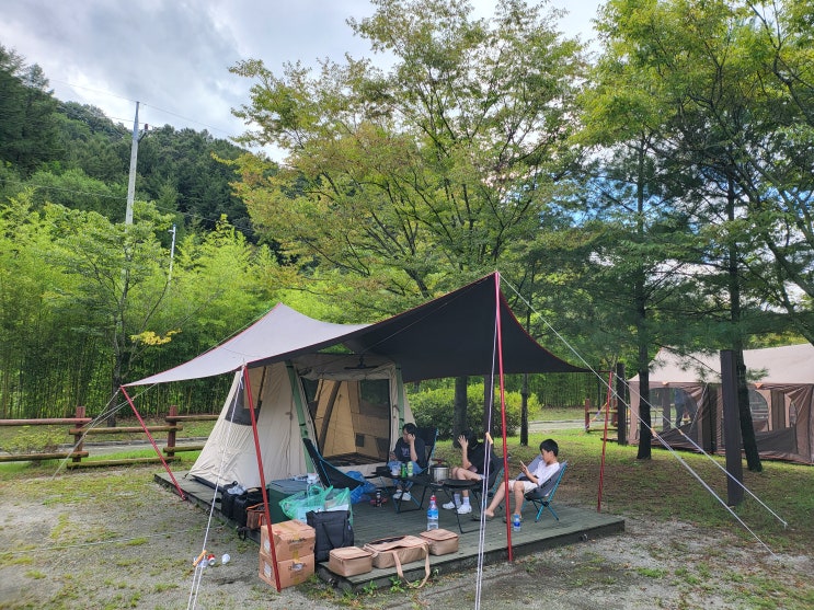 김천 부항댐 산내들 오토캠핑장(25.09.13~14) : 네이버 블로그