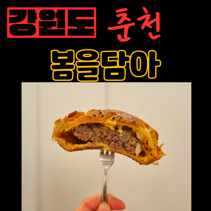춘천 커피축제 참가 춘천디저트카페 ‘봄을담아’, 미트파이의 신세계 : 네이버 블로그