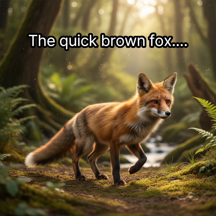 "The quick brown fox..." 이 문장의 비밀, 팬그램(Pangram)에 대해 아시나요? : 네이버 블로그