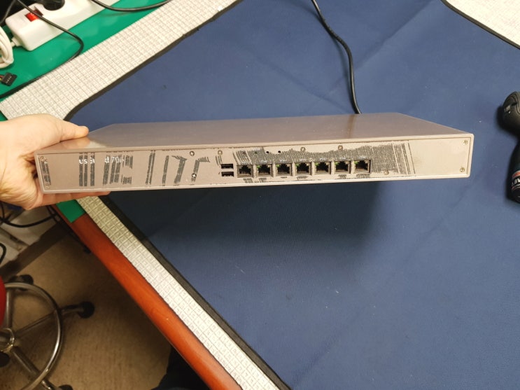 AhnLab TrusGuard 70A 안랩 통합 보안 방화벽 전원이 안들어오는 증상으로 인한 POWER 수리 진행건 - 리페어 ...