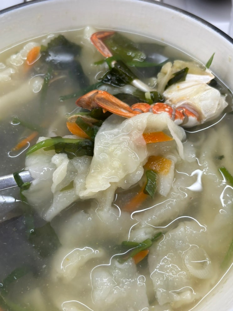 [한식/대구] 부림해물손수제비칼국수 반월당점 : 네이버 블로그