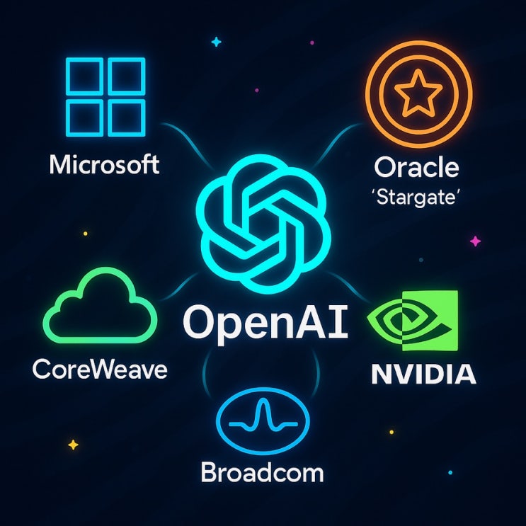 [AI 주식 투자 시 참고] “🔥OpenAI AI 생태계 한방 정리Azure·OCI·CoreWeave… ” : 네이버 블로그