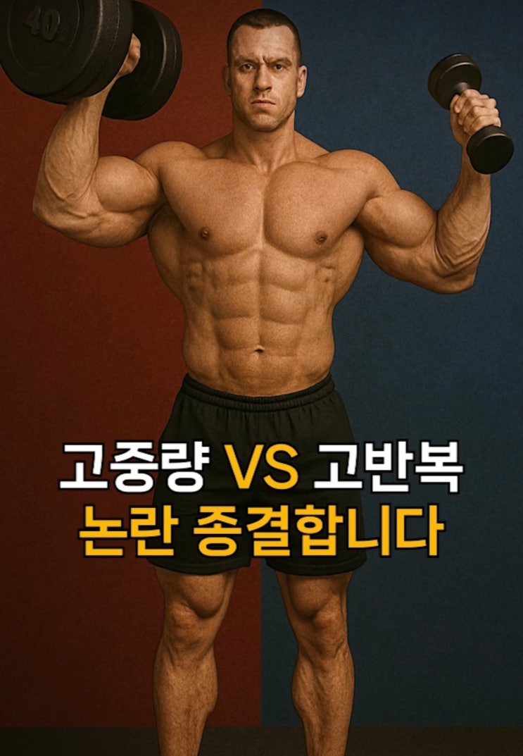[대연동pt/피티] 근육성장 고중량 VS 고반복 논란종결 헬스 : 네이버 블로그