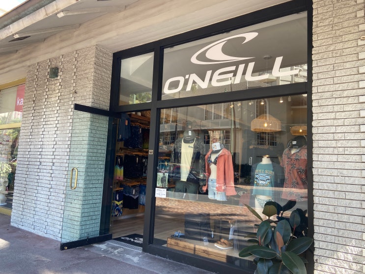 하와이 서핑 감성 듬뿍 담긴 오닐(O’Neill)에서 쇼핑을 즐겨요! : 네이버 블로그
